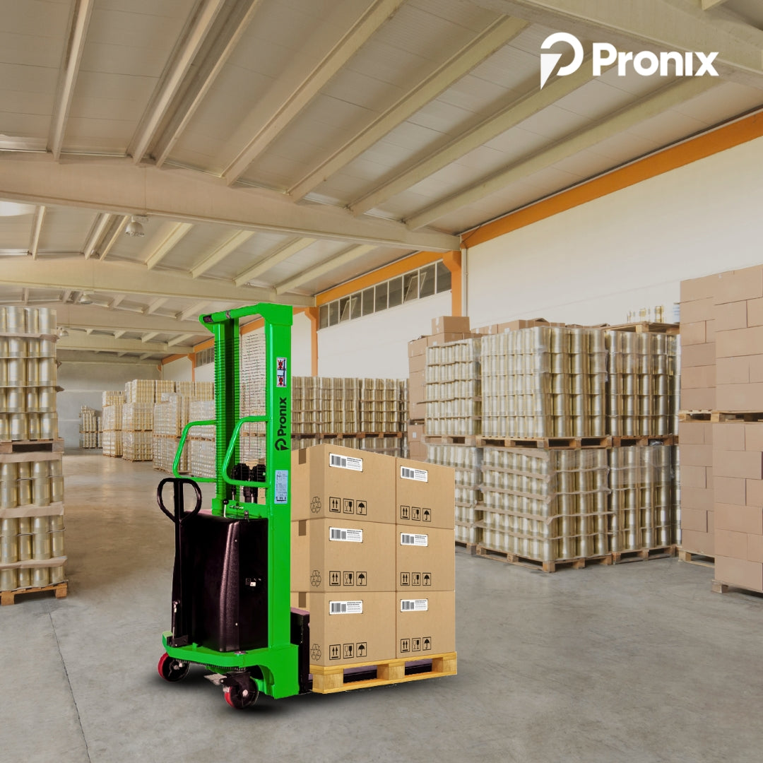 Pronix Semi Electric Stacker 1.5 Ton With 1.6m Lift Height PNXSES-1516 ...